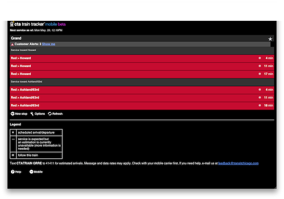 The CTA Train Tracker Is Really Nifty! – Chicago Magazine